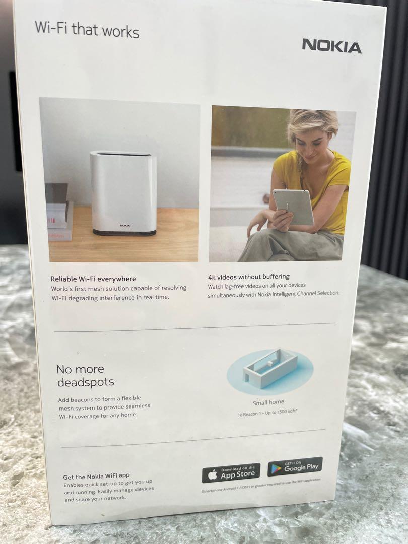 Nokia WiFi Beacon 1, TV & Home Appliances, Other Home Appliances on ...