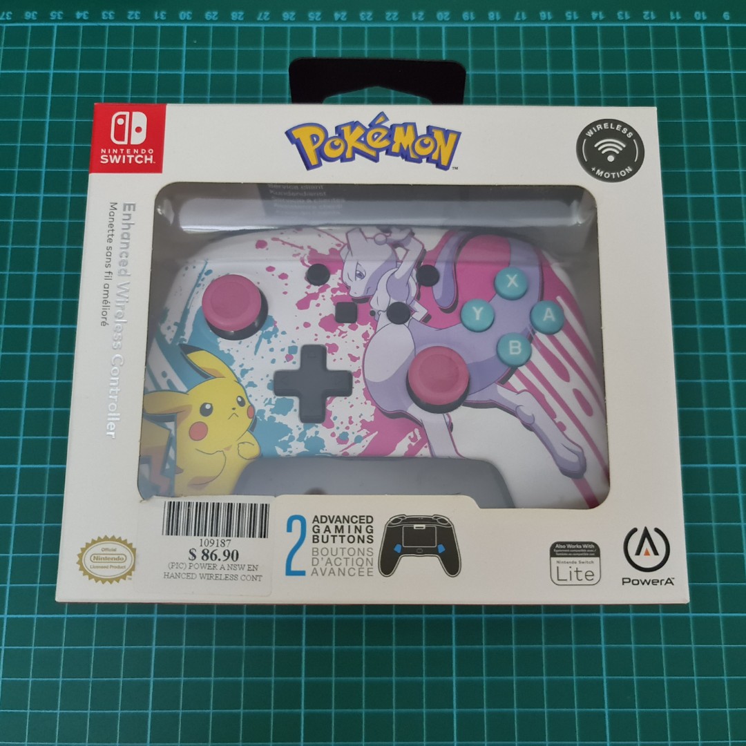 NSW Pro Controller (Ghost Movement), Video Gaming, Gaming Accessories ...