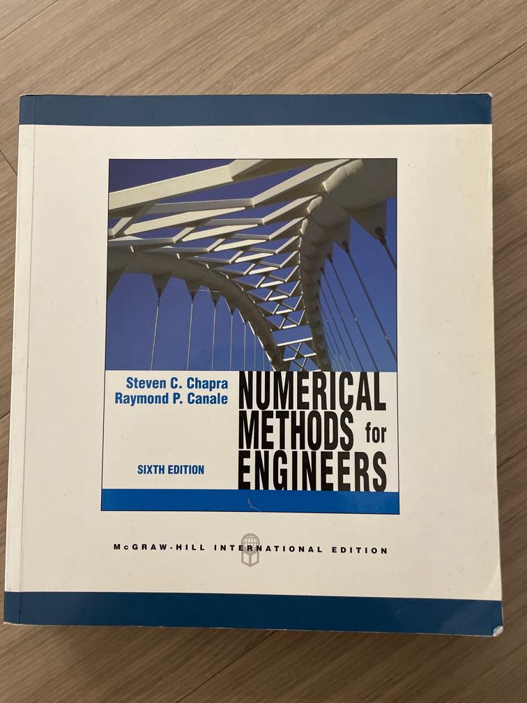 Numerical methods for engineers / sixth edition (可議價), 書籍、休閒與玩具, 書本及雜誌, 童書、著色互動書在旋轉拍賣