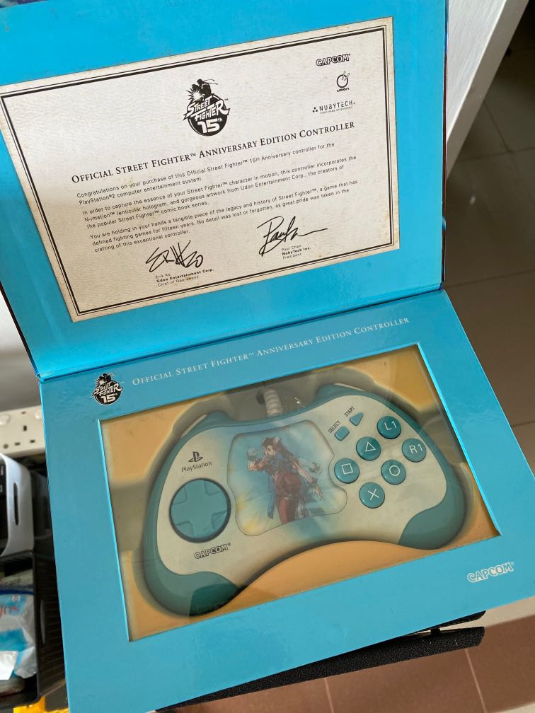Official street fighter anniversary edition controller, Hobbies & Toys ...