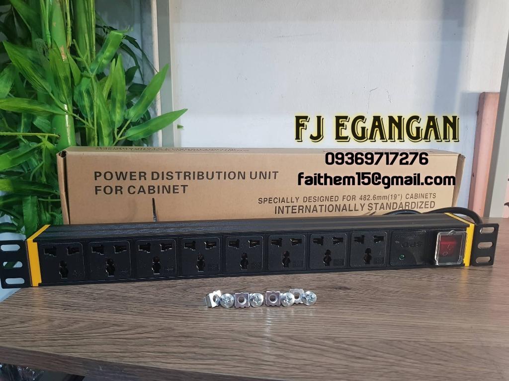 PDU Metal 8 slot | Power strip | Power Distribution Unit for Cabinet ...