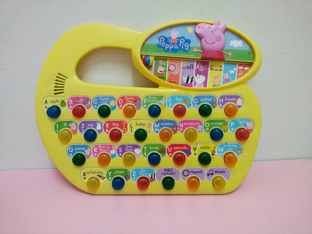 Peppa Pig Phonics Alphabet Tablet, Hobbies & Toys, Toys & Games on ...