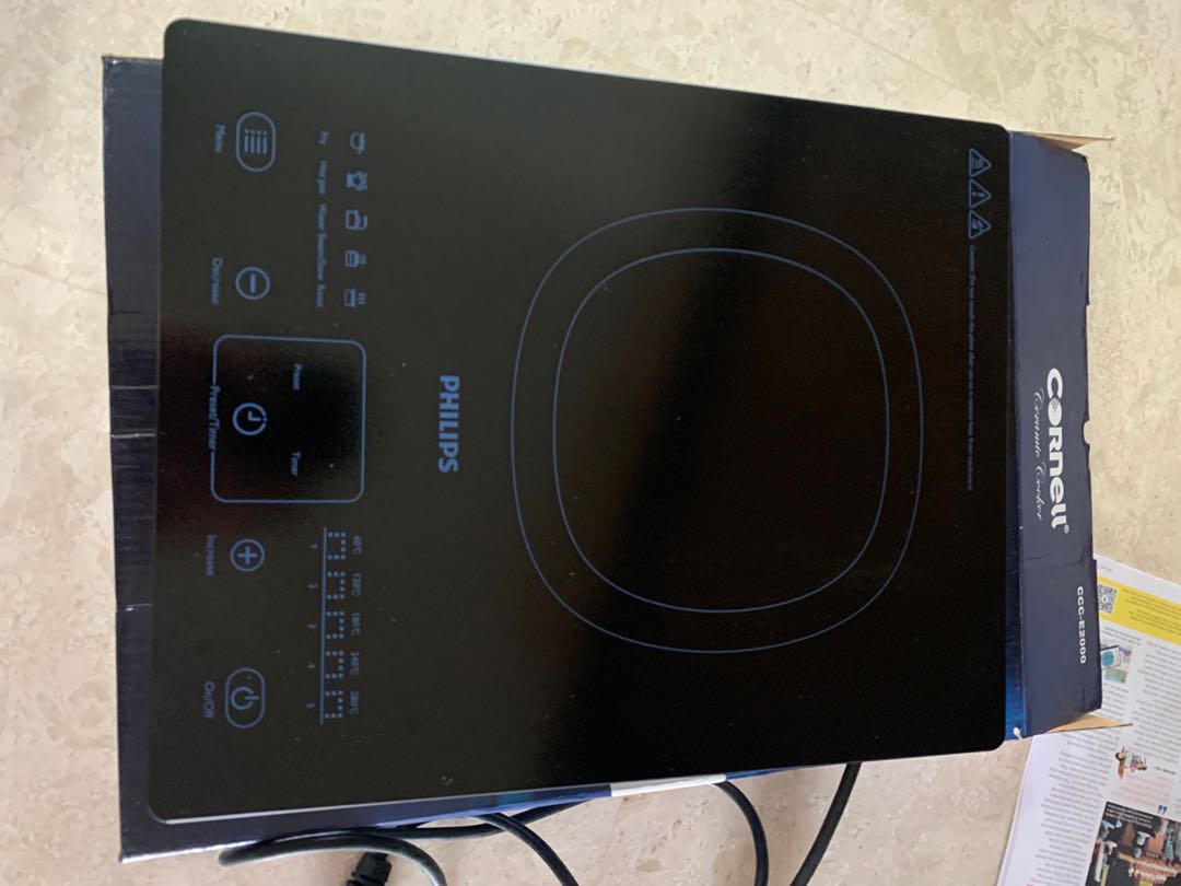 Phillips HD4911 2100W Inducting cooker, Furniture & Home Living ...