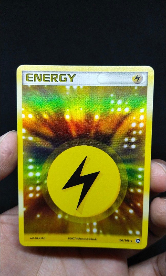 Pokemon Card - LIGHTNING ENERGY #106 - HOLO (EX POWER KEEPERS) YEAR ...