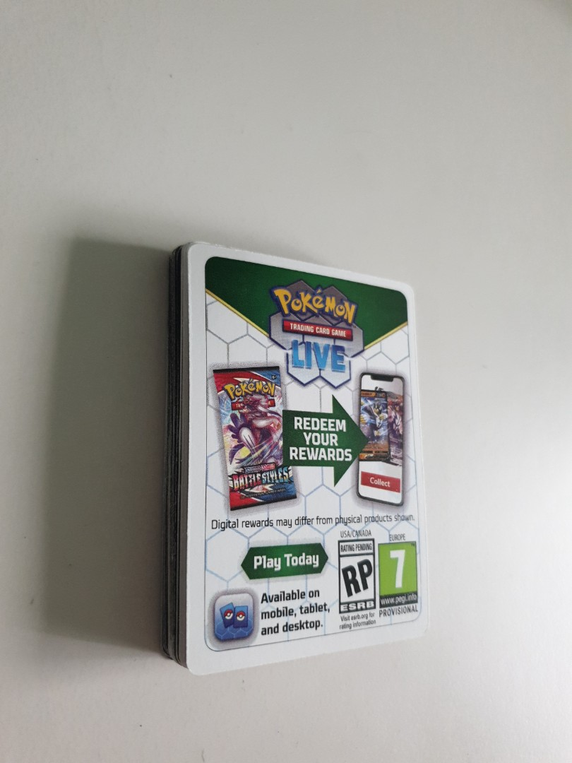 Pokemon code cards, Hobbies & Toys, Memorabilia & Collectibles, Vintage ...