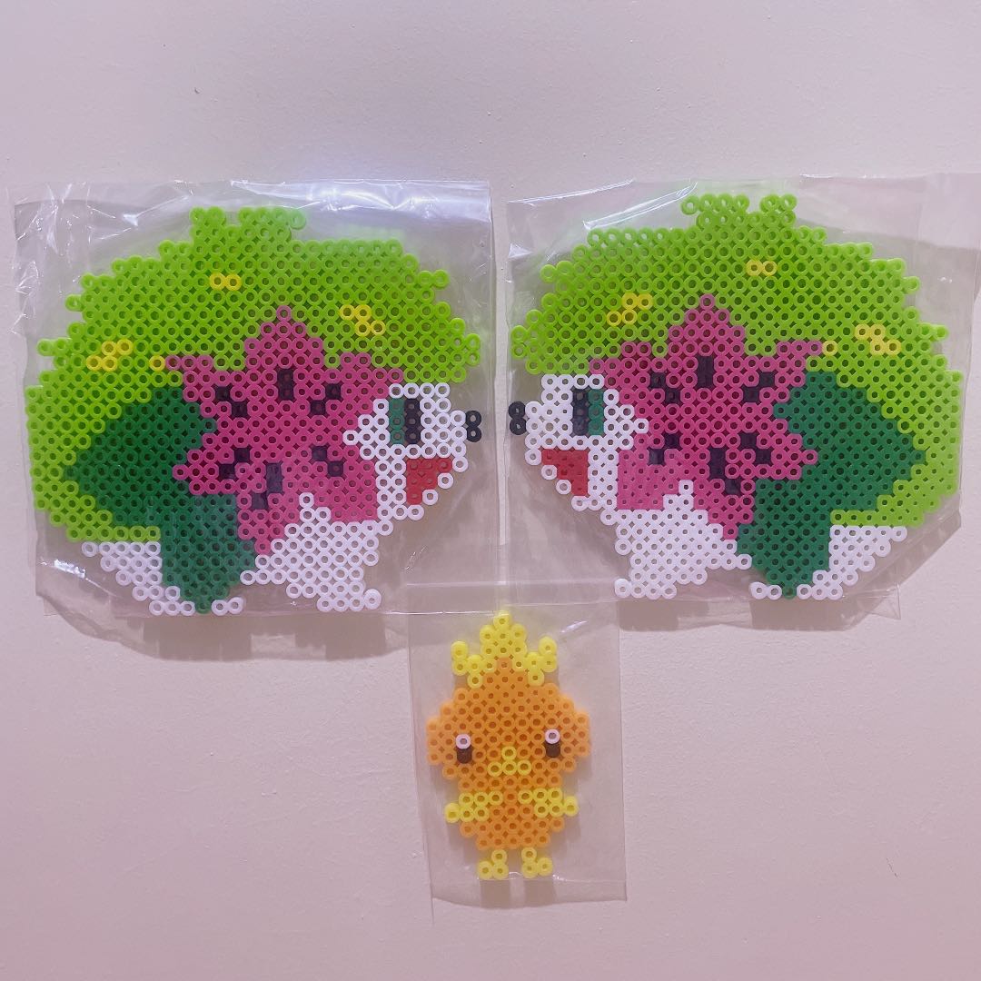 Pokemon Shaymin Perler Beads Art, Hobbies & Toys, Memorabilia ...