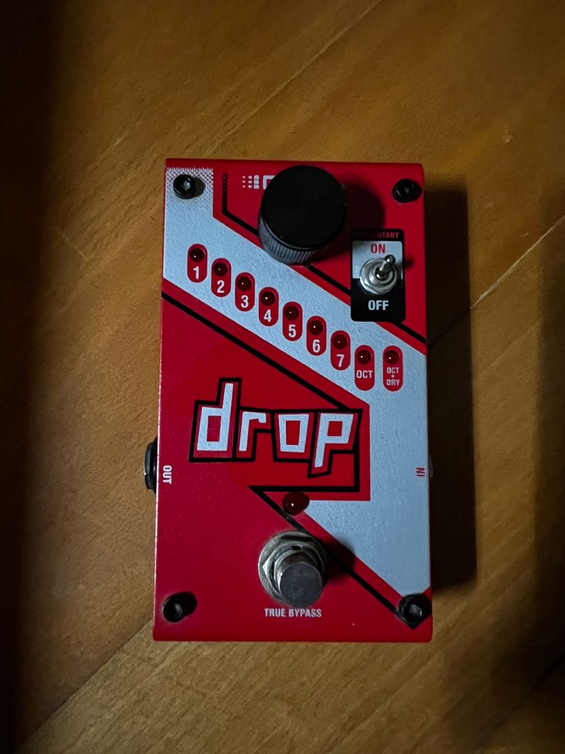 DigiTech Drop Polyphonic Drop Tune Pitch-Shift Pedal, 興趣及遊戲, 音樂、樂器 & 配件 ...