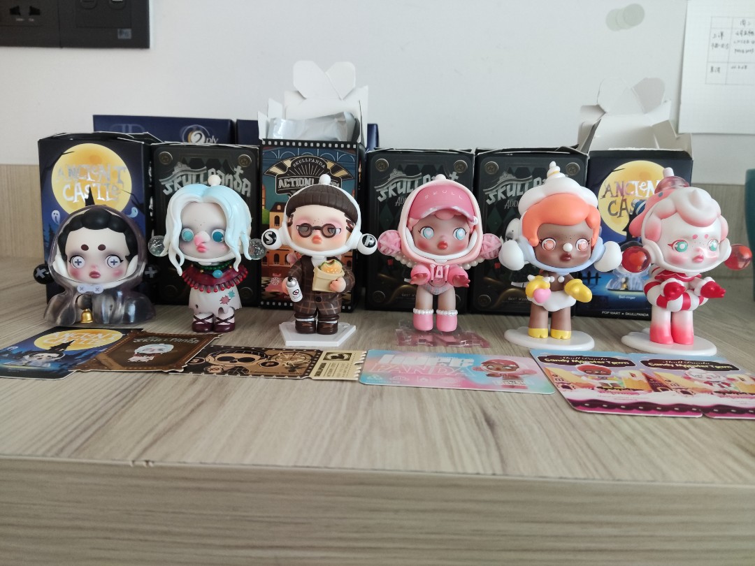 Popmart skullpanda : all series, Hobbies & Toys, Toys & Games on Carousell