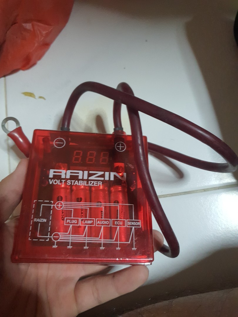 RAIZIN VOLT STABILIZER, Motorcycles, Motorcycle Accessories on Carousell