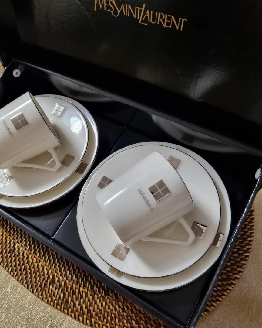 Rare Ysl Tea Cup Trio Sets, Furniture & Home Living, Kitchenware ...