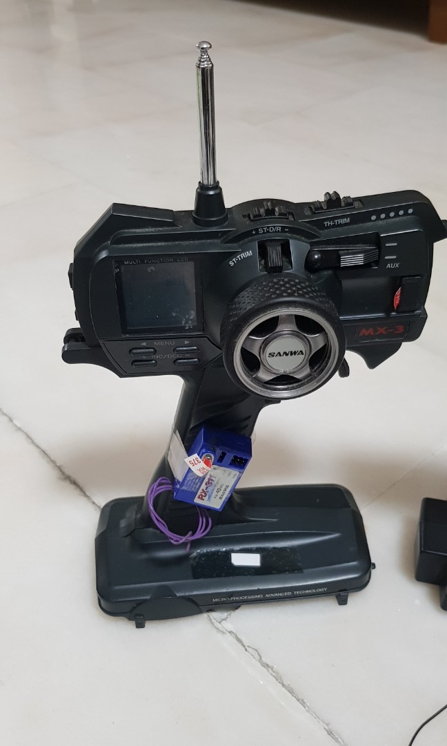 Rc Sanwa MX-3 transmitter and receiver, Hobbies & Toys, Toys & Games on Carousell