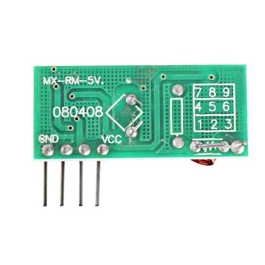 (Ready Stock) 433Mhz RF Decoder Transmitter With Receiver Module Kit ...