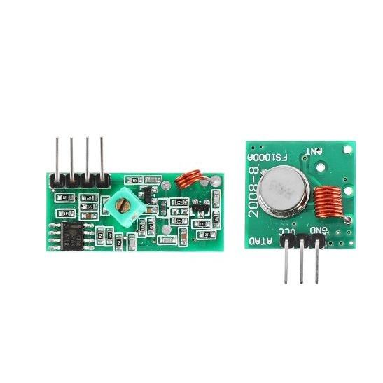 (Ready Stock) 433Mhz RF Decoder Transmitter With Receiver Module Kit ...