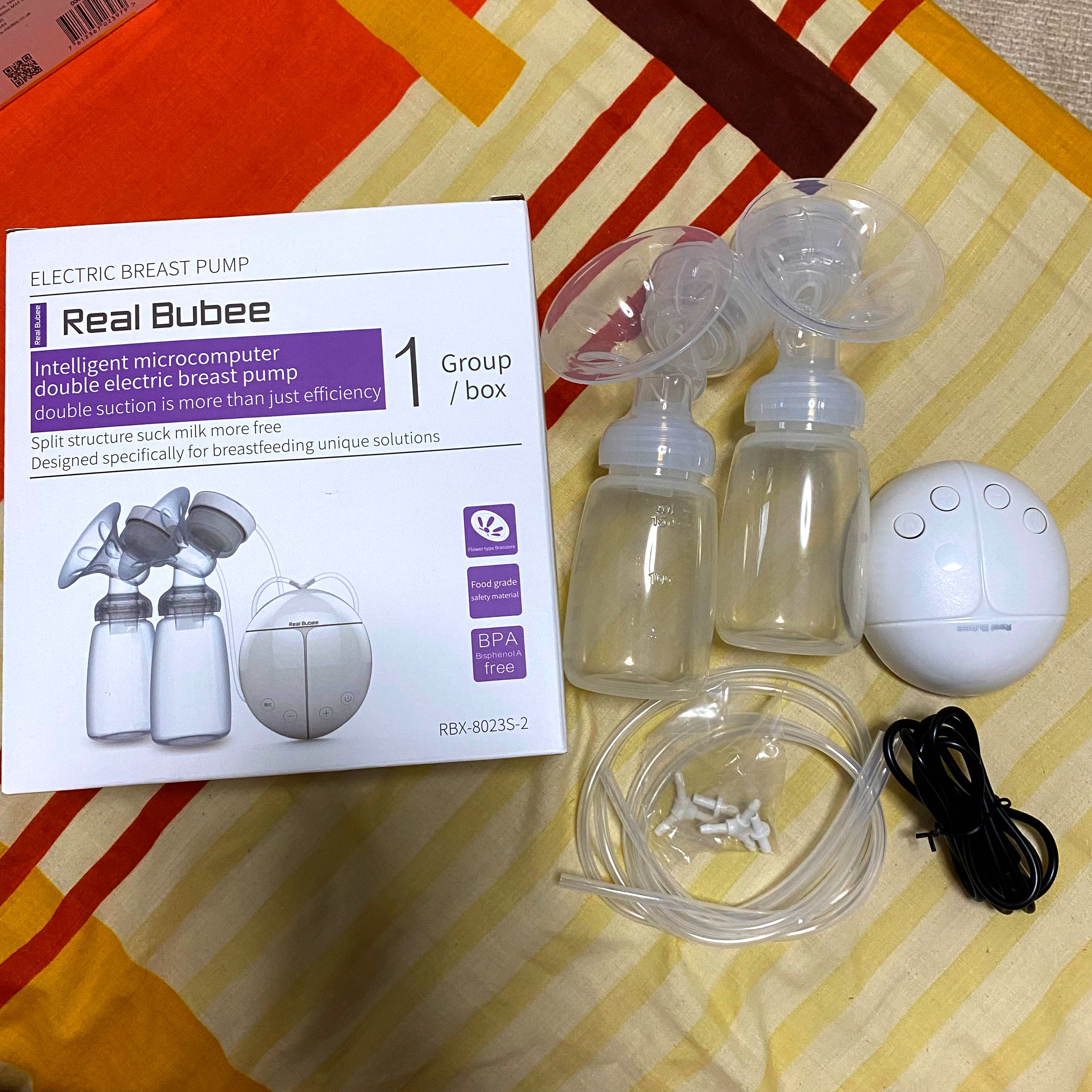 Real bubee double electric pump, Babies & Kids, Nursing & Feeding ...