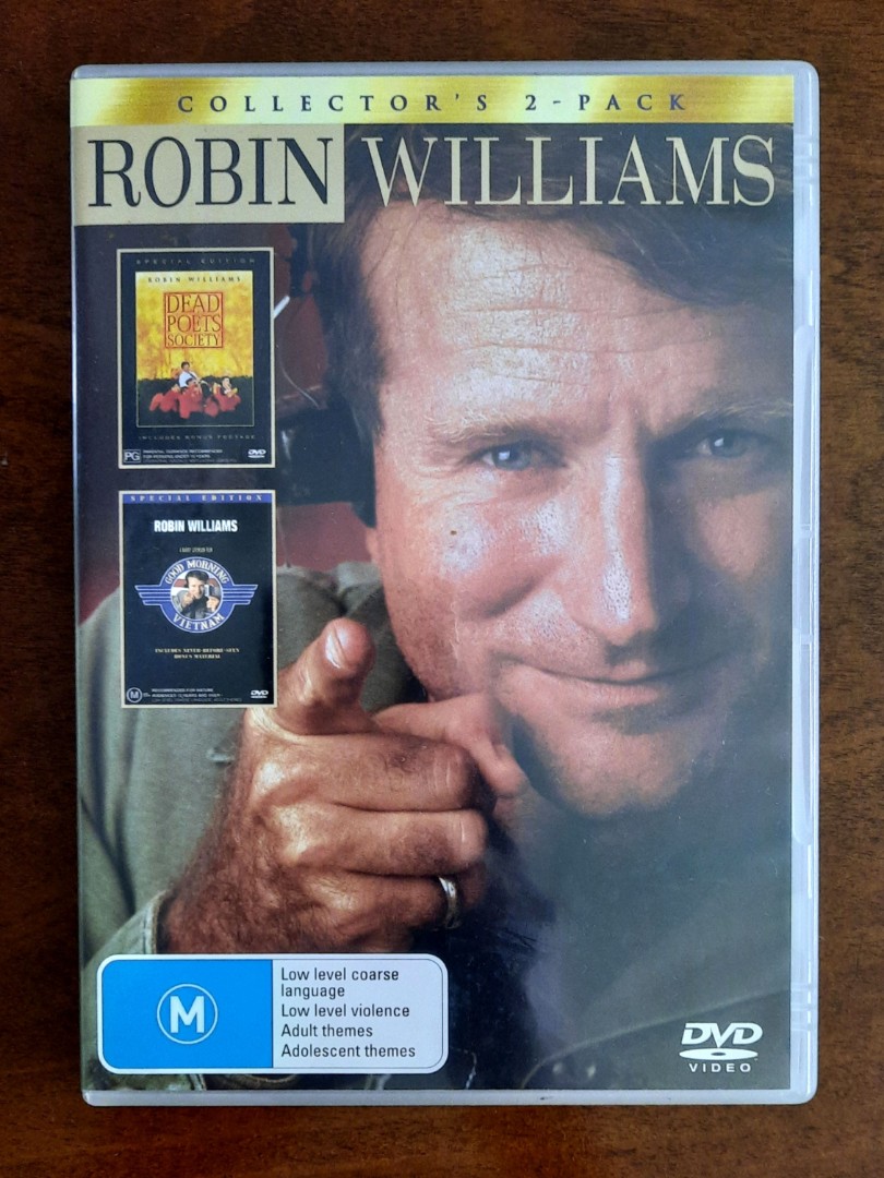 Robin Williams 2-movie set (2-DVD set), Hobbies & Toys, Music & Media ...