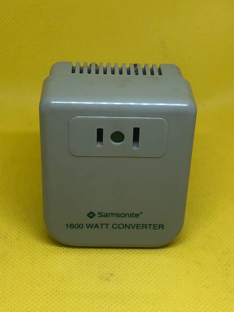Samsonite Worldwide Converter/Adaptor Kit, Looking For on Carousell