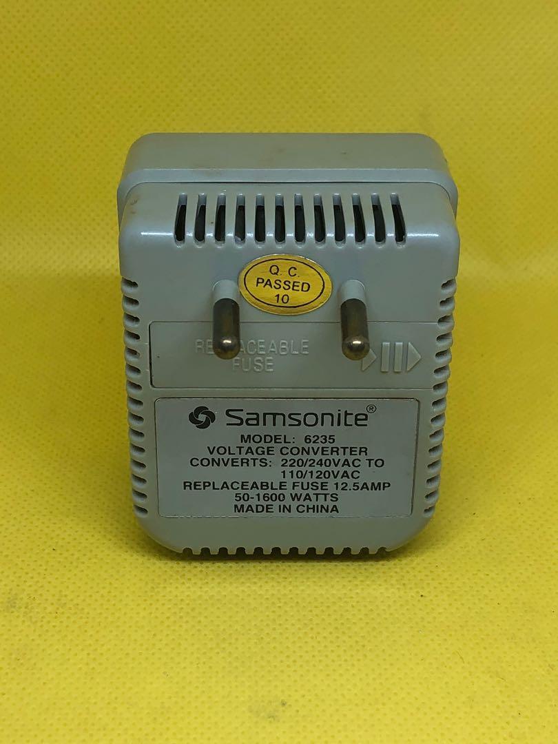 Samsonite Worldwide Converter/Adaptor Kit, Looking For on Carousell