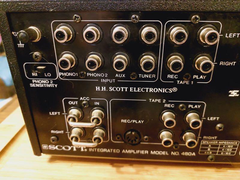 SCOTT integrated amplifier -vintage-, Audio, Soundbars, Speakers ...