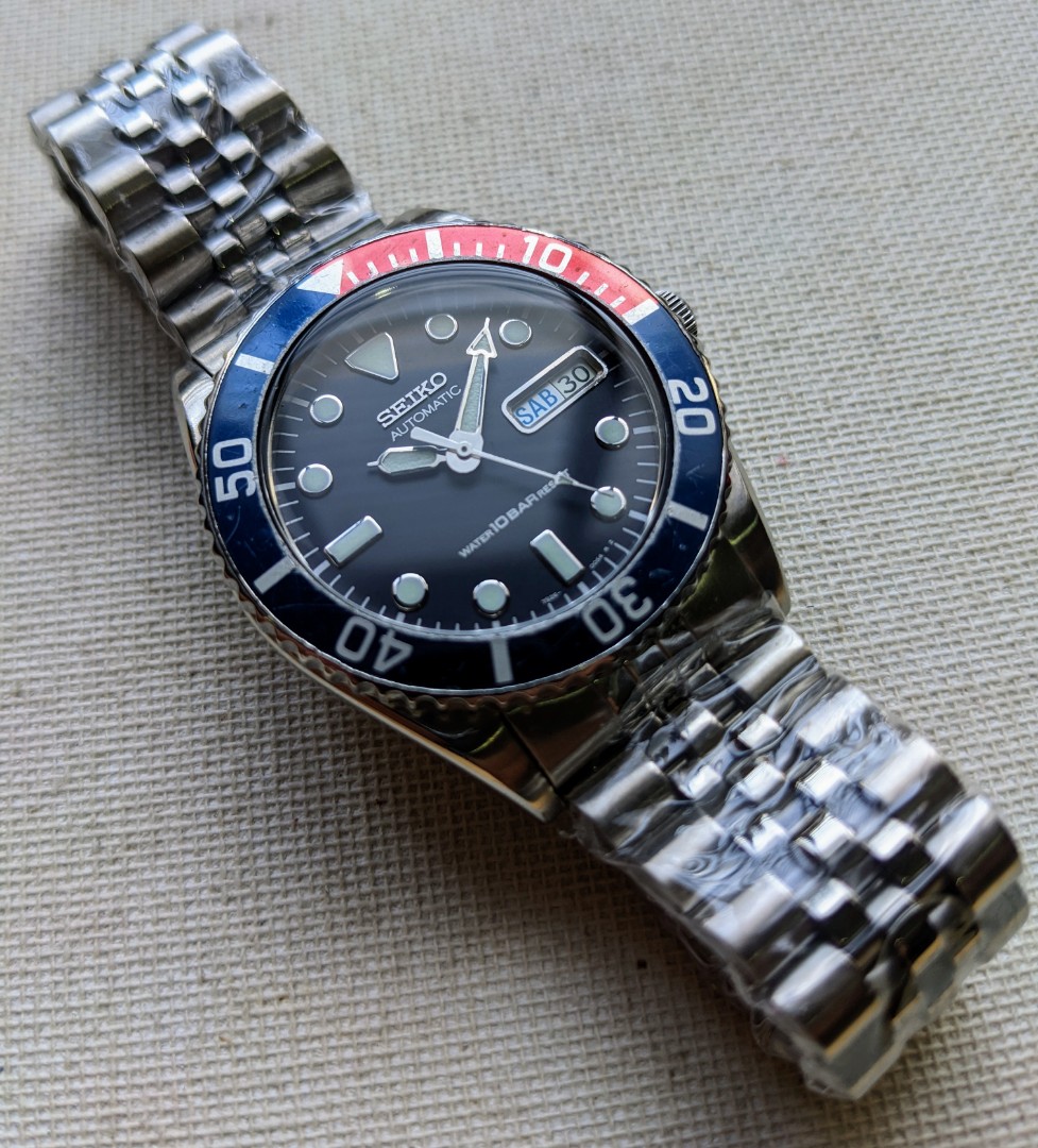 Seiko SKX033 Pepsi Automatic Mechanical Watch, Men's Fashion, Watches ...