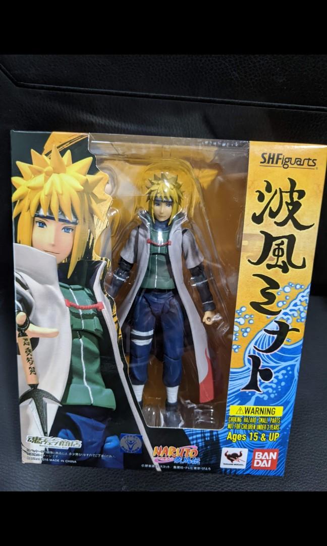 S.h.Figuarts SHF (Naruto) - Minato Namikaze, Hobbies & Toys, Toys ...