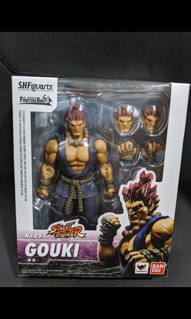 S.h.Figuarts SHF (Street fighter) - Akuma / Gouki, Hobbies & Toys, Toys & Games on Carousell