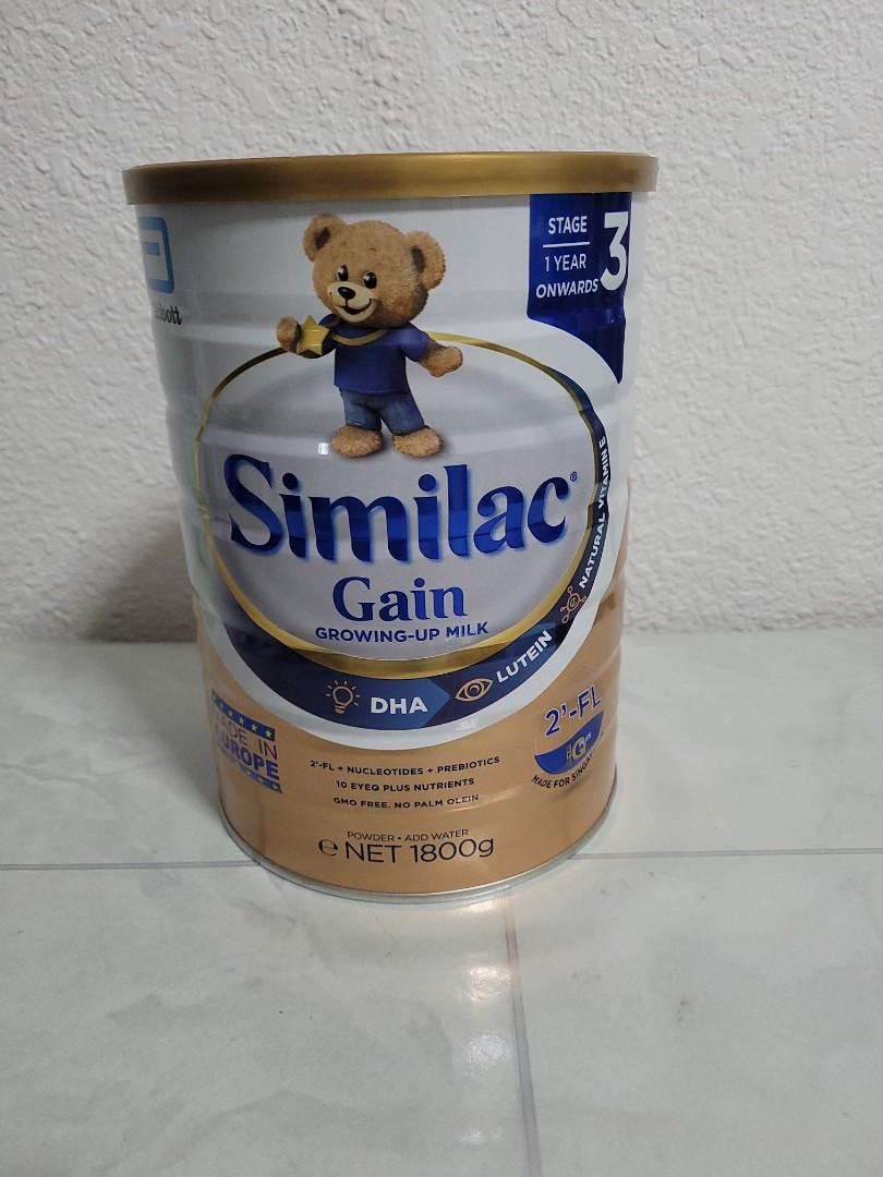 Similac gain growing up milk stage 3, Babies & Kids, Nursing & Feeding ...