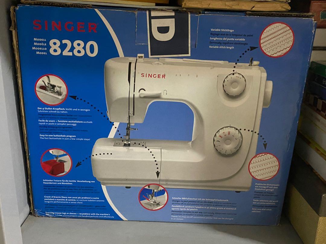 Singer Sewing Machine 8280, TV & Home Appliances, Other Home Appliances ...
