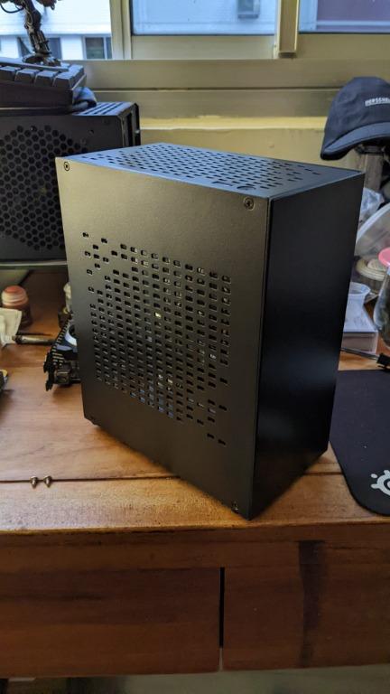 Sktc A07 Itx Sff Case Black Colour Aluminum Only 4 3l In Volume Computers And Tech Parts