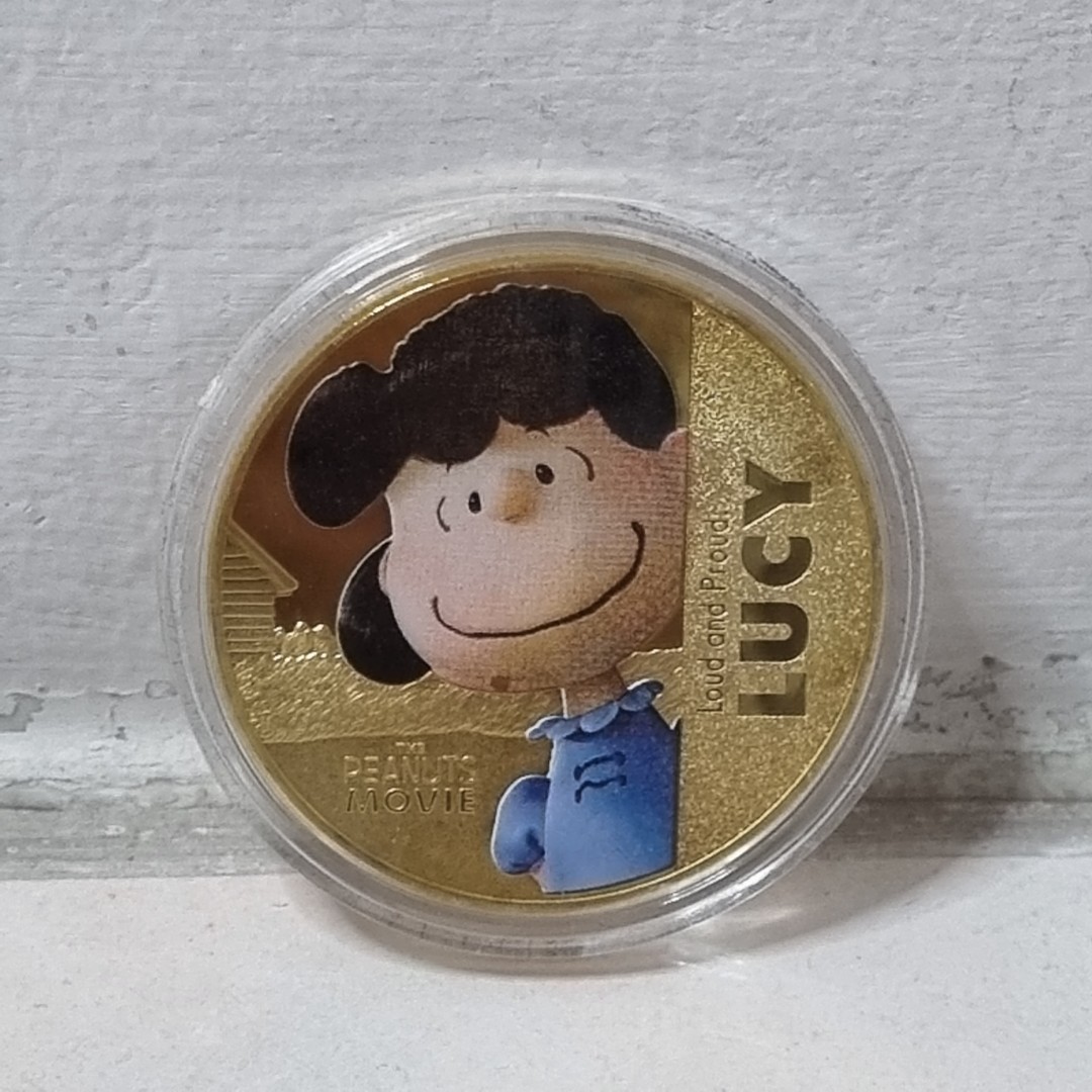 Snoopy Coin Collectible Lucy, Hobbies & Toys, Memorabilia ...
