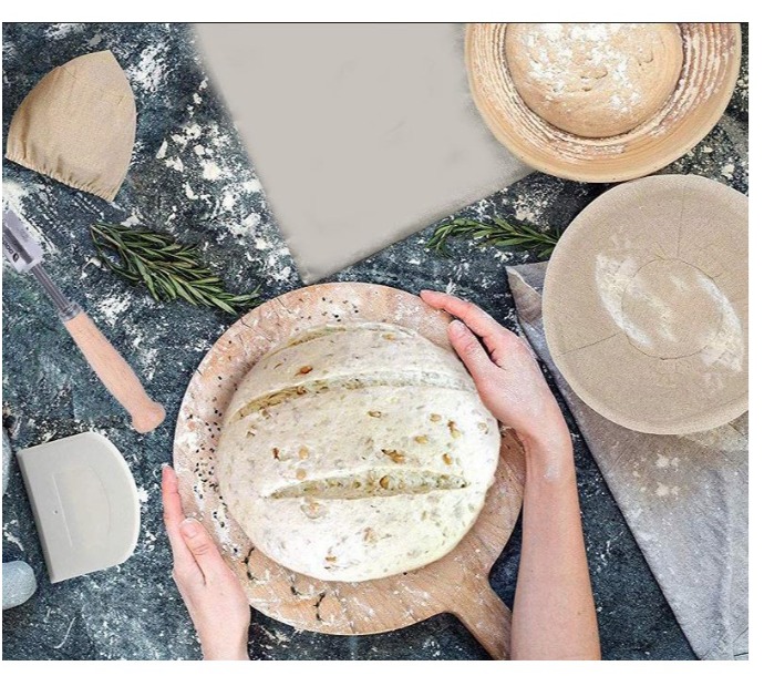 Sourdough Rattan Basket Rising Bread Baguette Banneton Brotform ...