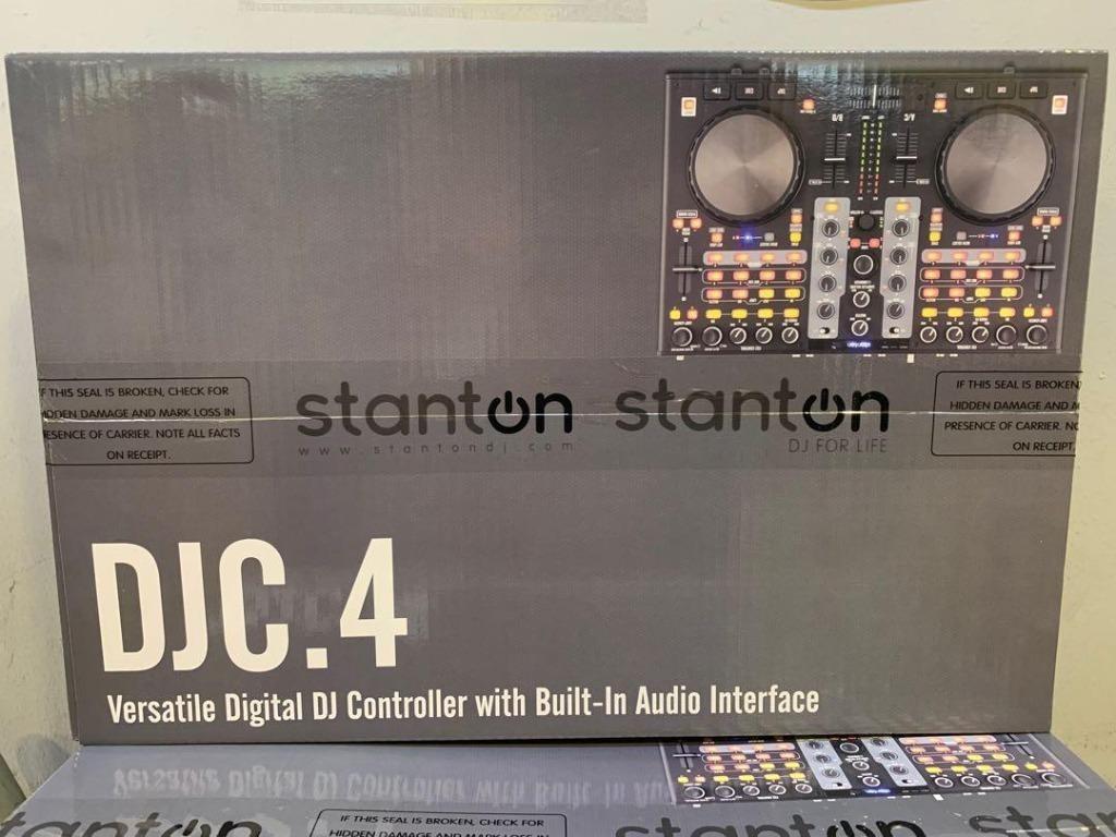 Stanton DJC.4 Virtual DJ Digital Workstation, Hobbies & Toys, Music & Media, Musical Instruments ...