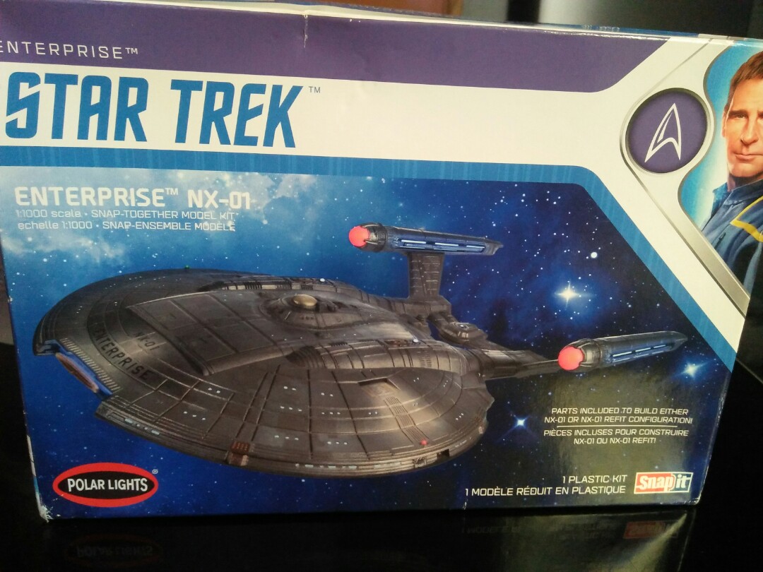 Star Trek 1:1000 scale snap together model kit, Hobbies & Toys, Toys ...