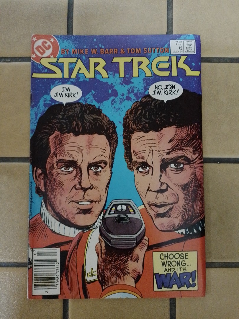 Star Trek ( 80's ) #6 ( Tom Sutton - Cover Art ) Bronze Age Issue ...