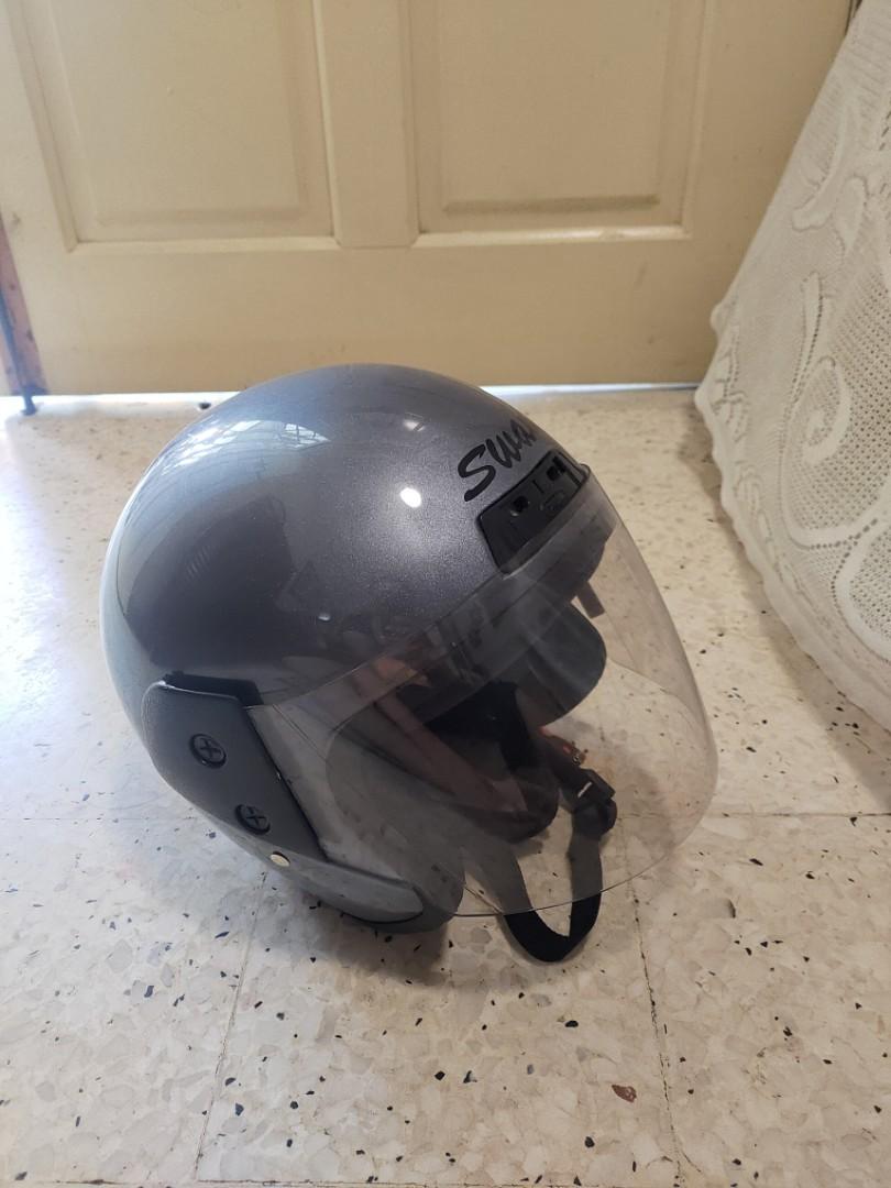 Swan Helmet, Motorbikes on Carousell