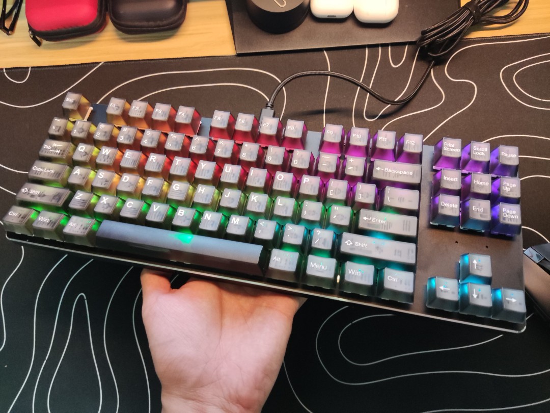 TaiHao Smoky Quartz ABS Cubic Profile Keycaps Set, Computers & Tech ...