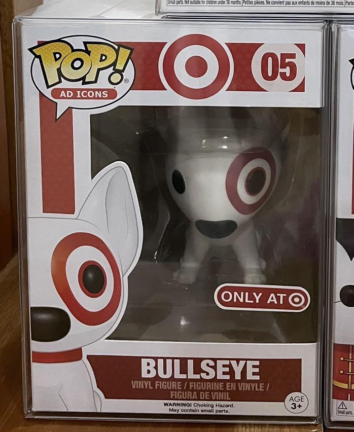 Target Bullseye Funko Pop, Hobbies & Toys, Toys & Games on Carousell