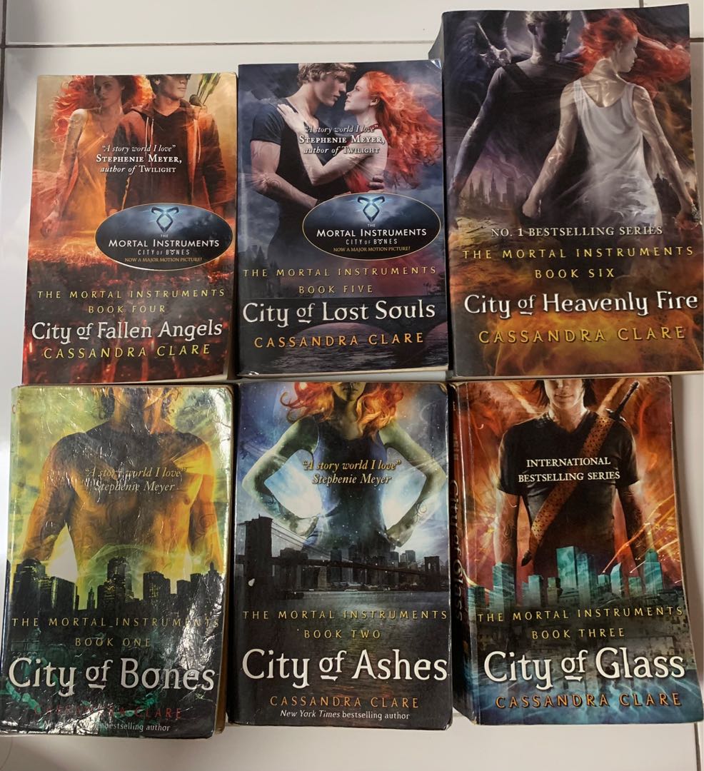 The Mortal Instruments Series, Hobbies & Toys, Books & Magazines ...