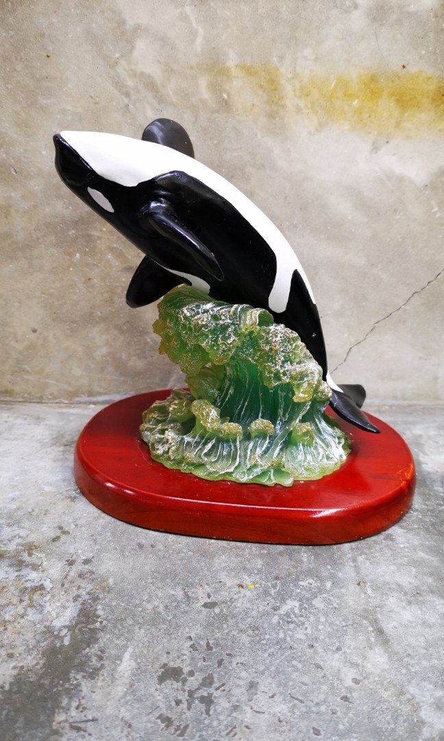 [F/Shipping] USA The orca (killer whale), Furniture & Home Living, Home ...