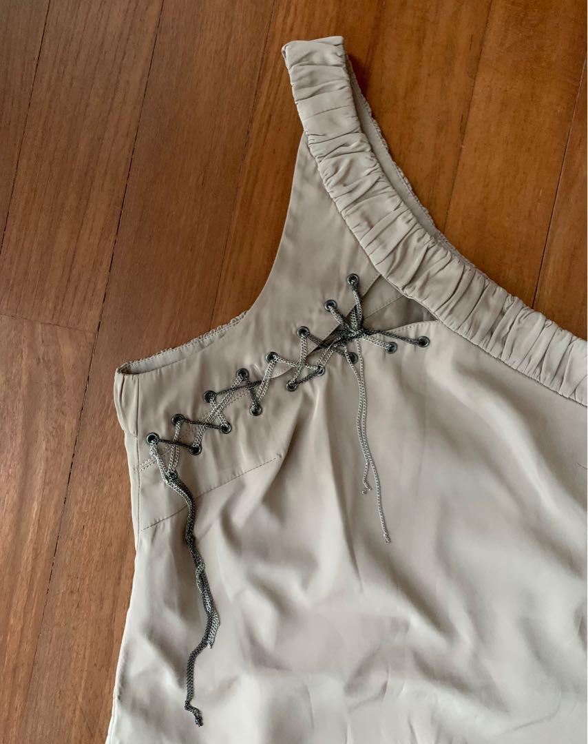 Toga Dress (ICE TAN), Women's Fashion, Dresses & Sets, Dresses on Carousell