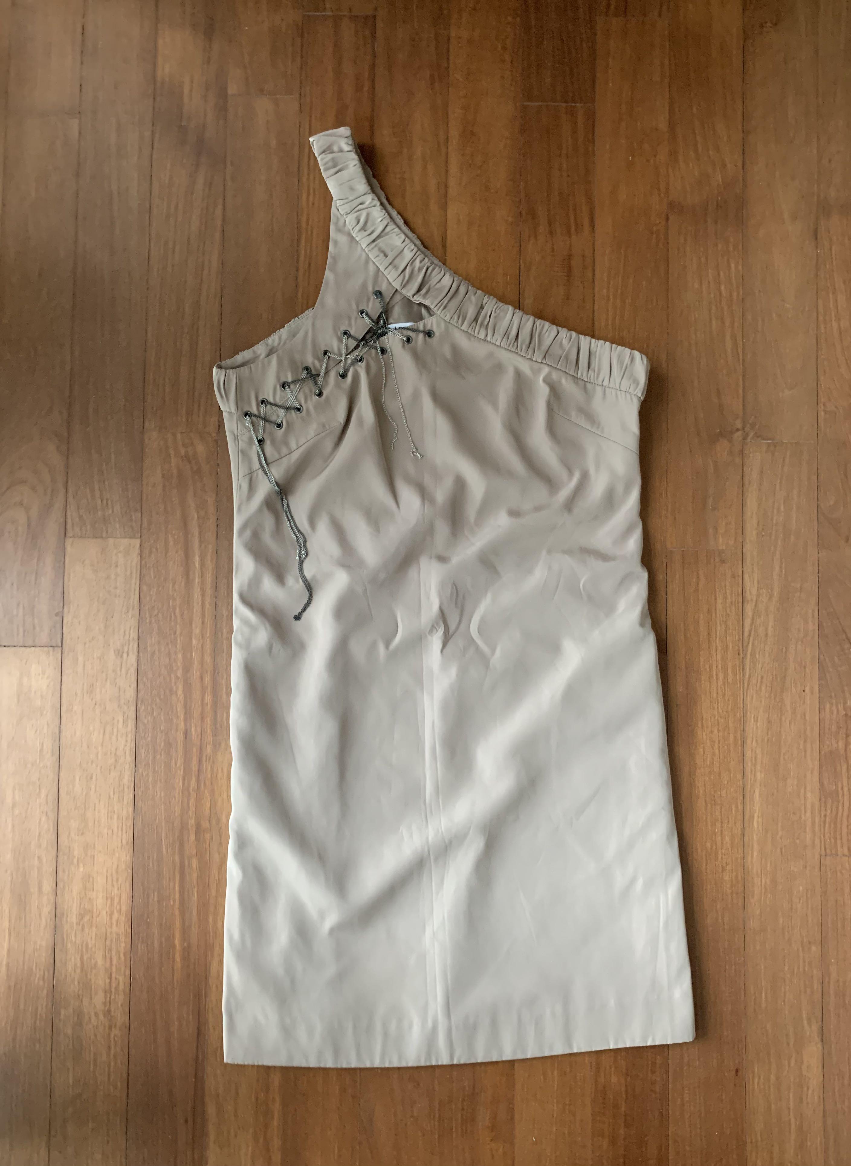 Toga Dress (ICE TAN), Women's Fashion, Dresses & Sets, Dresses on Carousell