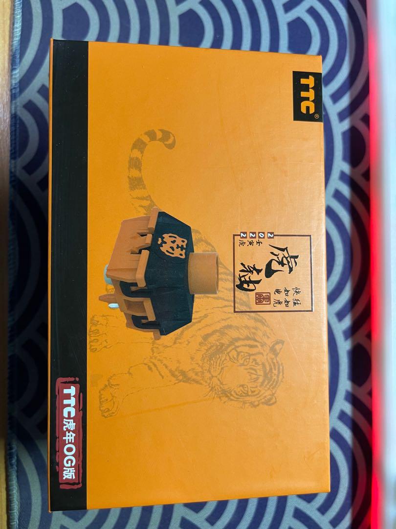TTC limited edition Tiger YEAR OG series mechanical switches, Computers ...