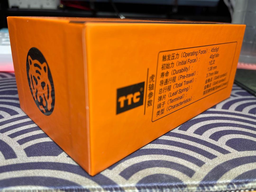 TTC limited edition Tiger YEAR OG series mechanical switches, Computers ...