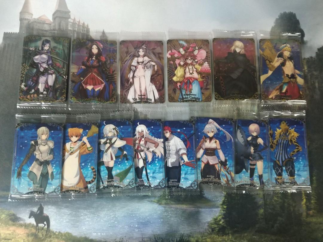Various FGO wafer cards, Hobbies & Toys, Memorabilia & Collectibles ...