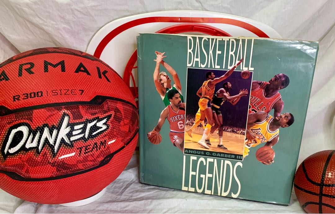 Vintage book 1989 edition Basketball Legends , Hobbies & Toys, Books ...