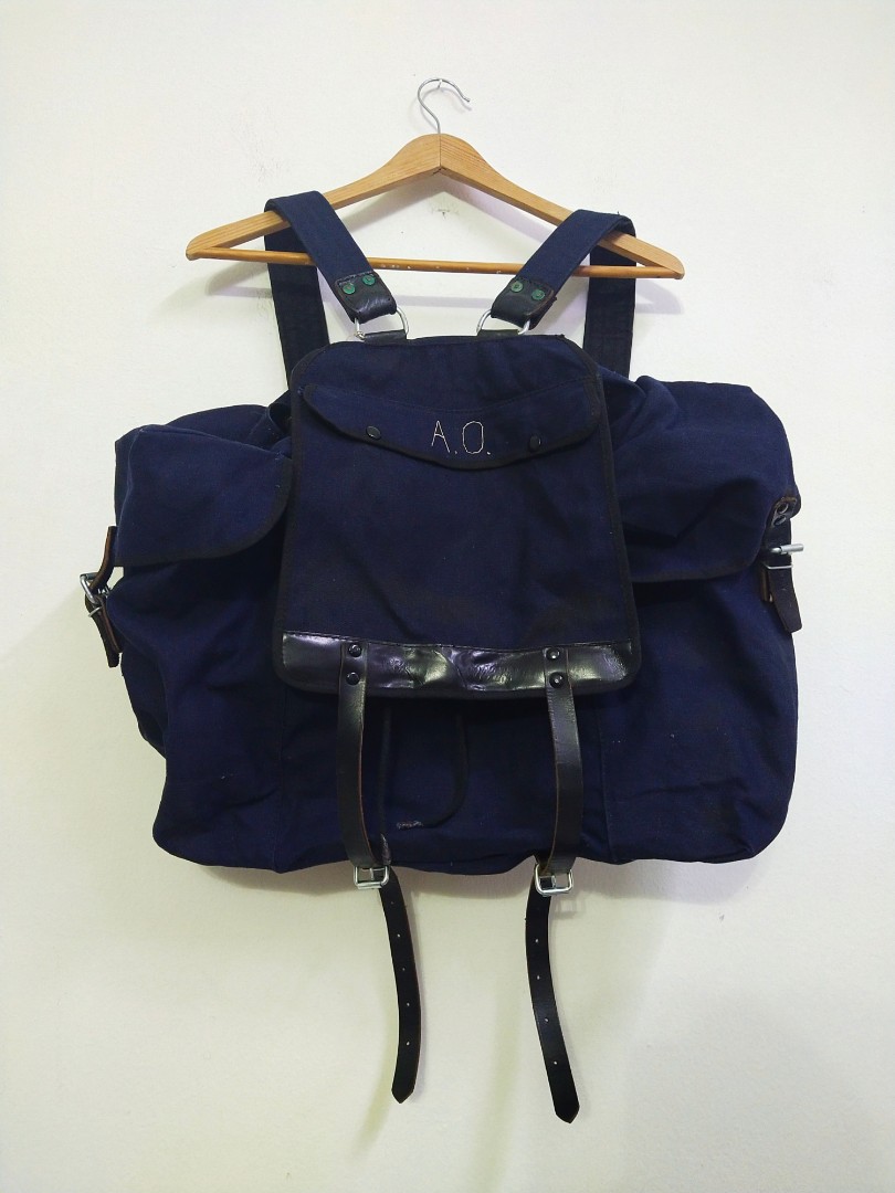 Vintage Japan Rucksack Bag Pack WWII Pattern, Men's Fashion, Bags ...