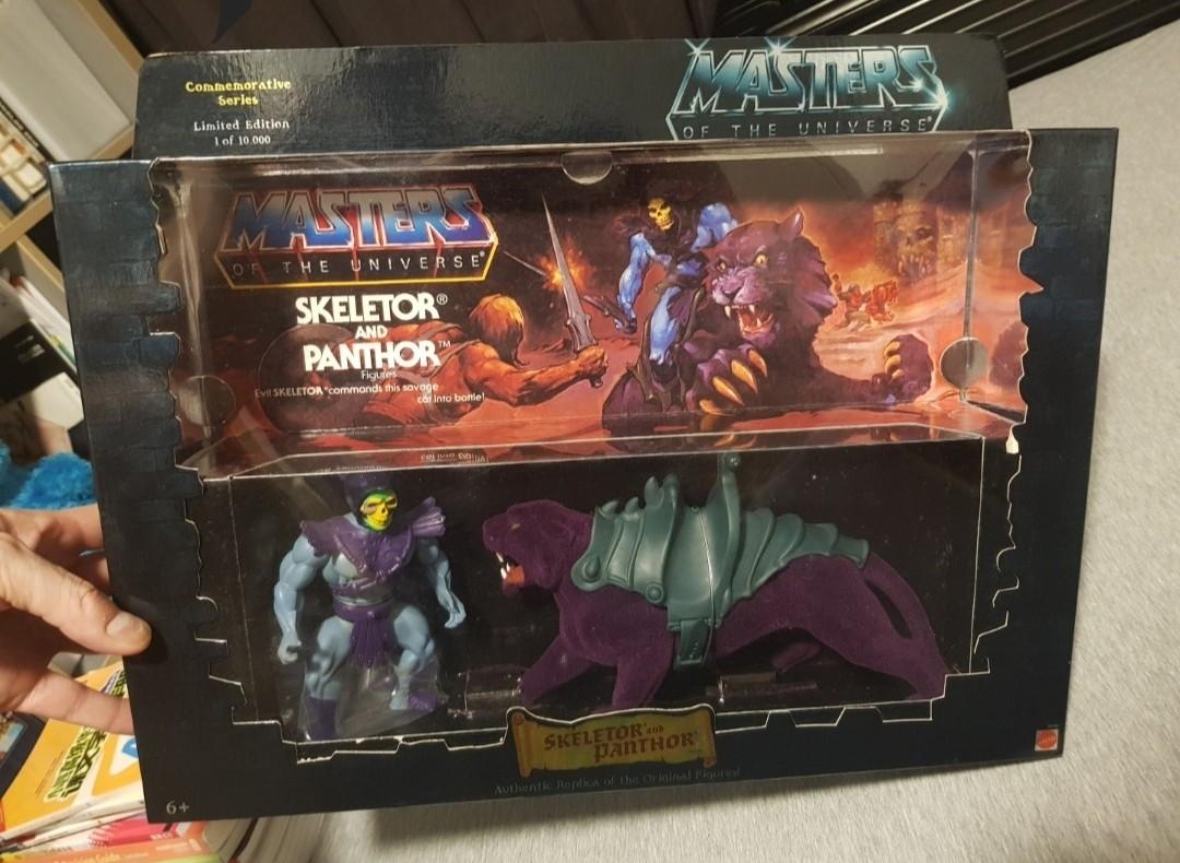 Vintage MOTU Commemorative Master Of the Universe He-Man Battle Cat ...