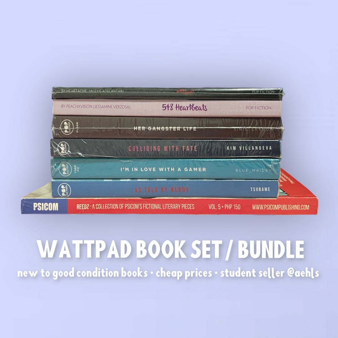 WATTPAD BOOK BUNDLE SET, Hobbies & Toys, Books & Magazines, Fiction ...