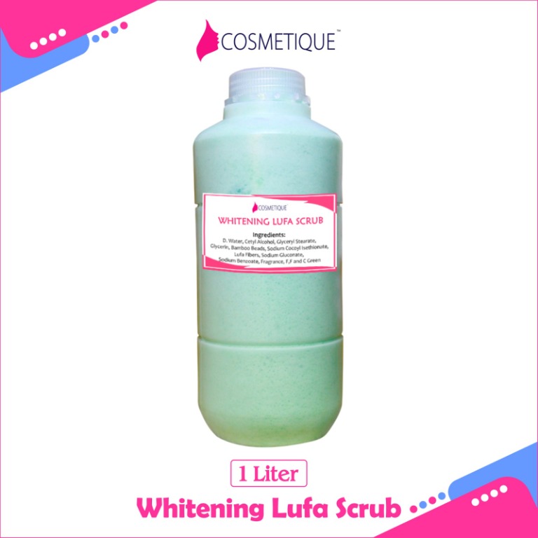 Whitening Lufa Scrub 1 Liter, Beauty & Personal Care, Face, Face Care ...
