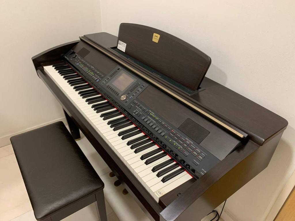 Yamaha Clavinova Digital Piano CVP-405, Hobbies & Toys, Music & Media ...