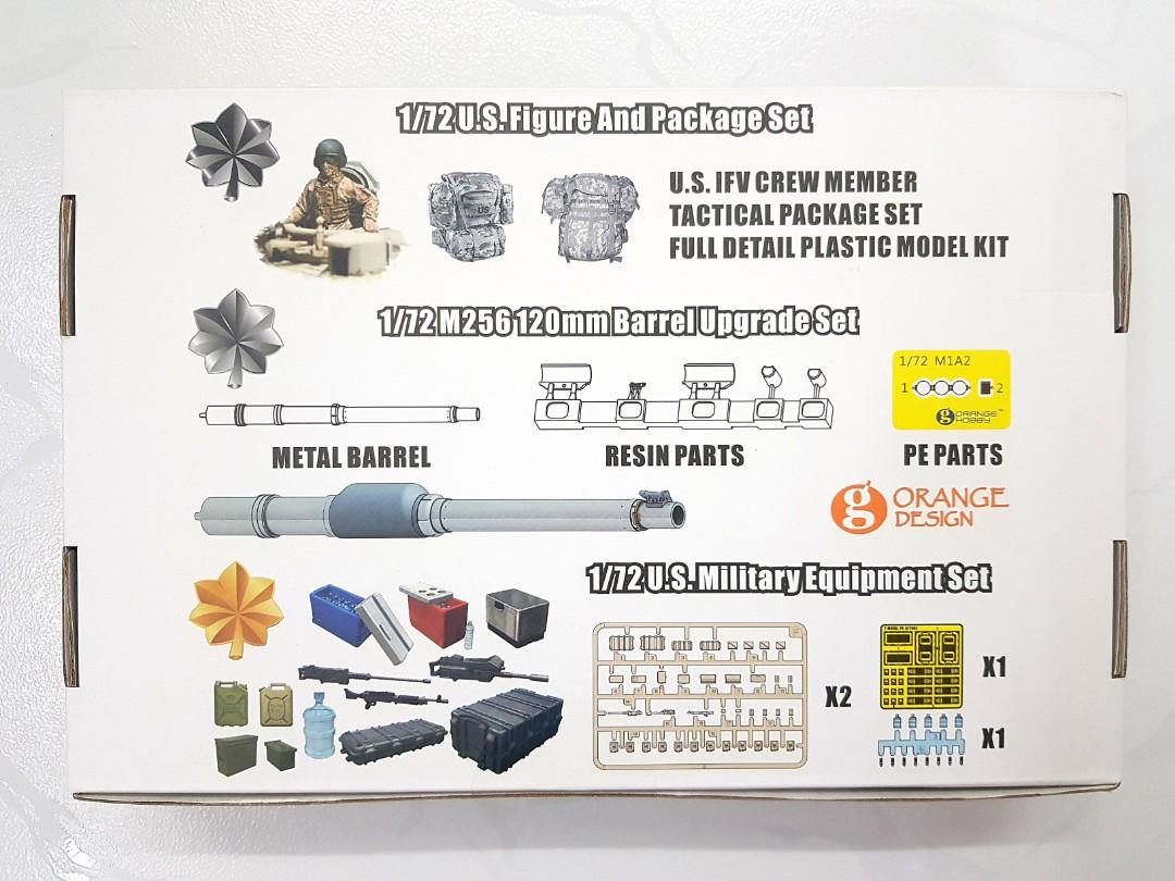 1/72 T-Model #TK7310S US M1A2 SEP Abrams TUSK 1 w/ M151 Crows II ...